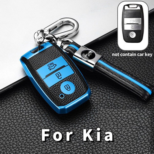 Soft TPU Remote Car Key Fob Cover Case for Kia Stonic Sportage RIO Ceed ...