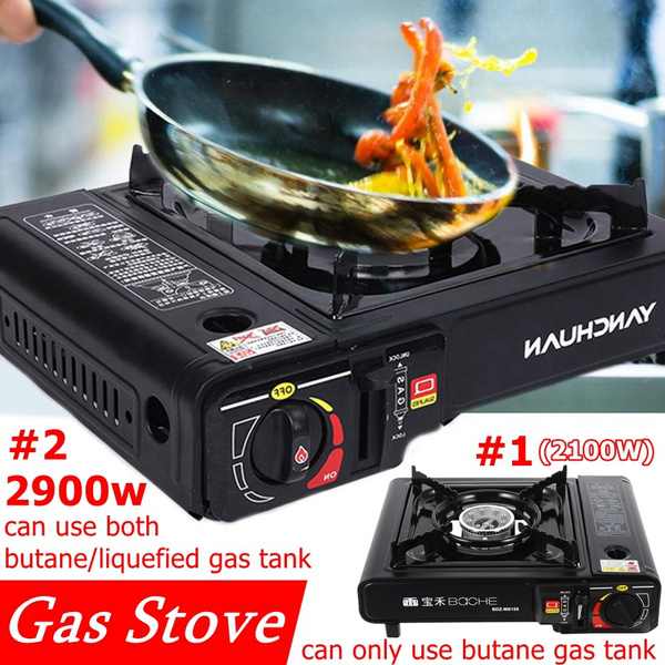 Outdoor Portable Cassette Gas Stove Camping Picnic Butane Gas Stove ...