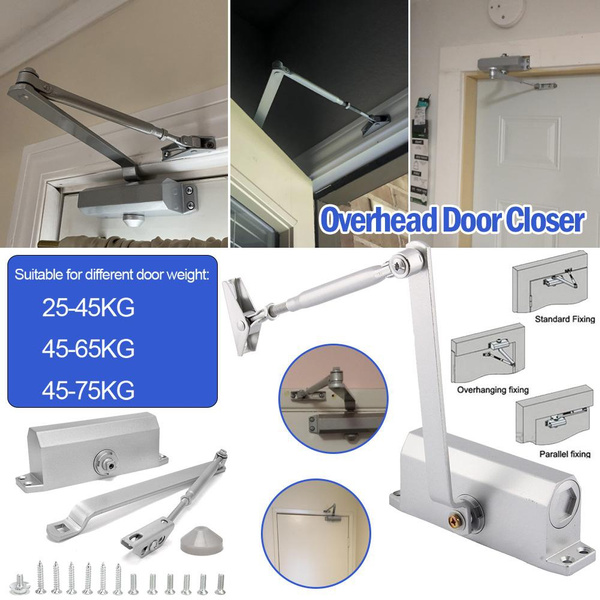 Commercial Door Closer Adjustable Automatic Door Closing Mechanism 25 ...