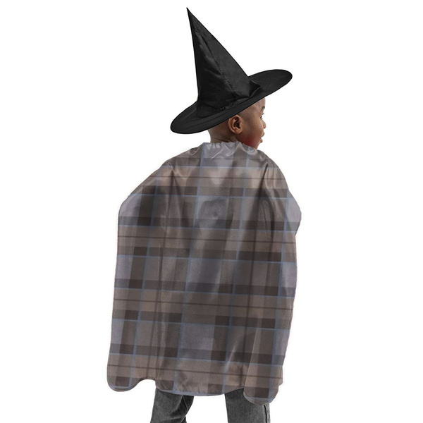 Outlander Fraser Tartan Plaid Halloween Witch Set Kids Halloween Cloak ...