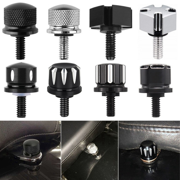 Motorcycle Rear Fender Seat Bolt Nut Screw Cover For Sportster Fatboy ...