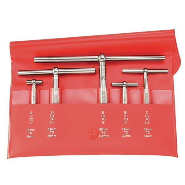 Starrett S229GZ 0.5-6 in. Range Telescoping Gage Set | Wish