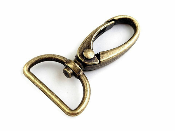 2pc Vintage Brass Metal Snap Hook Width 25mm Snap/swivel Hooks Hardware ...