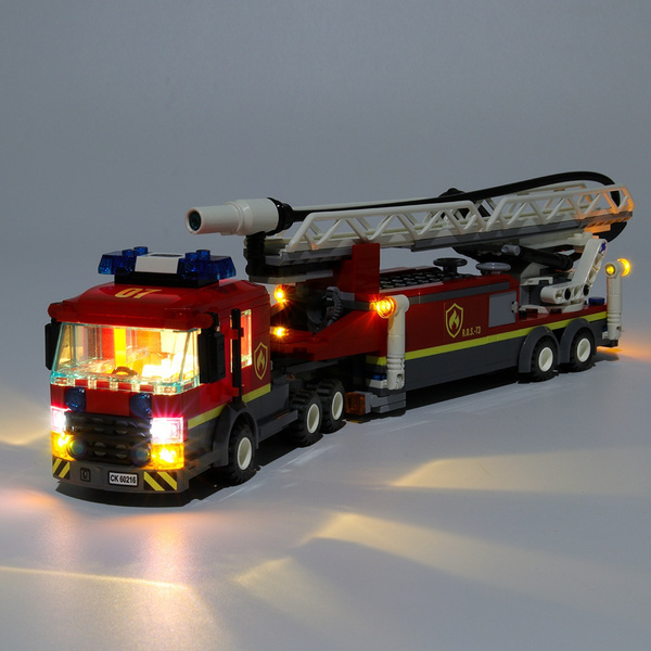 USB Lighting Kit for Lego City Fire Brigade Downtown Fire Brigade 60216 ...