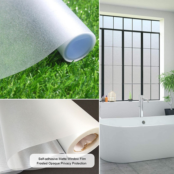 3D Matte Window Film Stained Glass Decorative Uv Window Sticker Papers ...