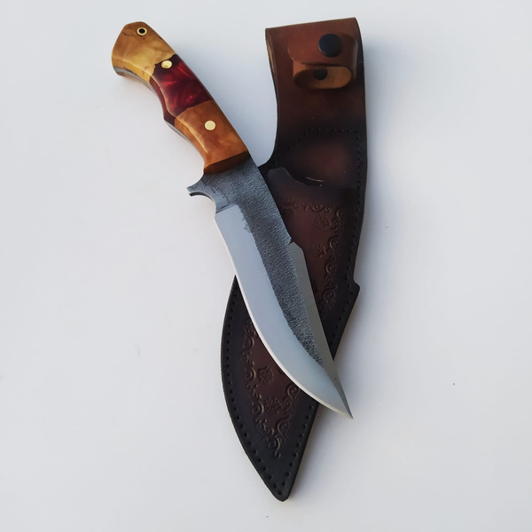 Hand forged Hunting Knife,Forged Steel Knife,Custom Knives,Personalized ...