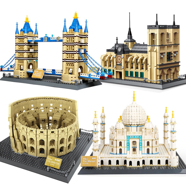 Skyscraper Architecture Skyline Landmarks Building Blocks Bricks Sets ...