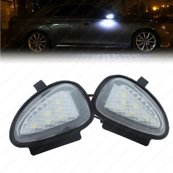 For VW GTi Golf MK6 6 MKVI Direct Fit White LED Under Side Mirror ...