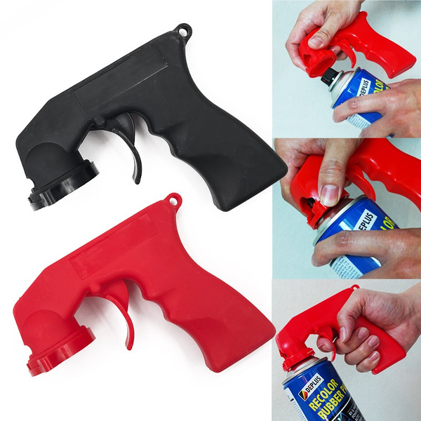Aerosol Spray Gun Handle With Full Grip Trigger Locking Collar Spray ...