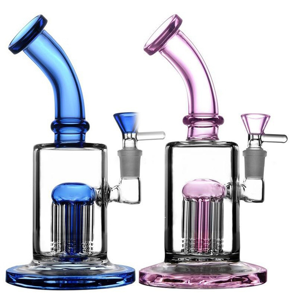 Thick pipe bubble water glass recycler oil rig diffuser arm tree perc ...