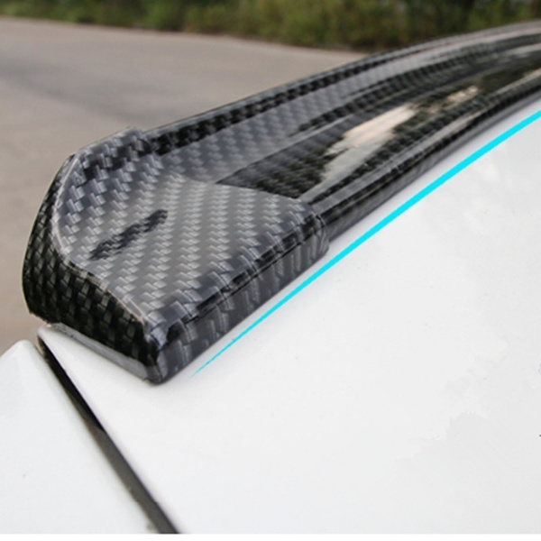 Easy Install Carbon Fiber Universal Ducktail Rear Spoiler | Wish