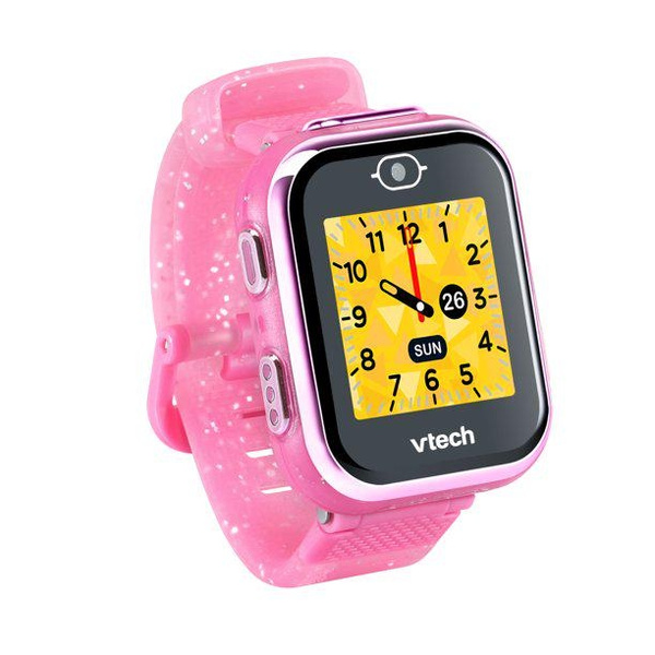 VTech 80-549030 KidiZoom Smartwatch DX3, Pink Glitter, Safe Award ...