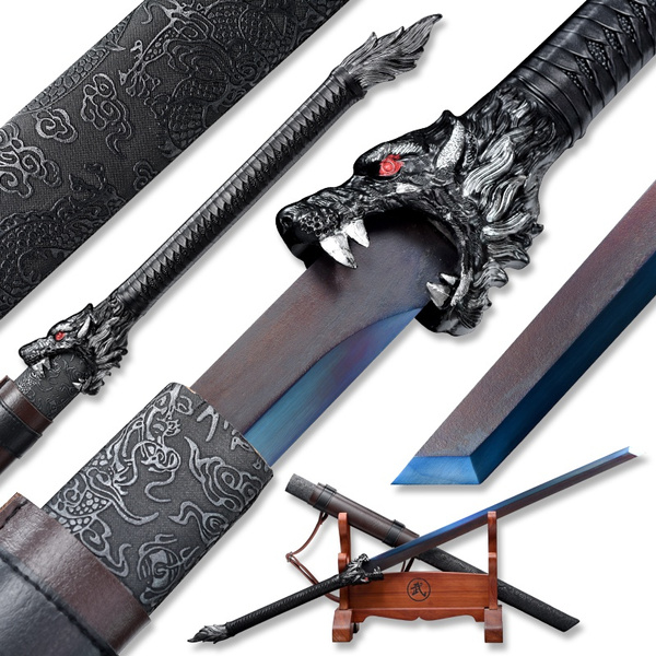 Handmade, katana, full Tang, sharp knife, exquisite dancer sword, cool ...