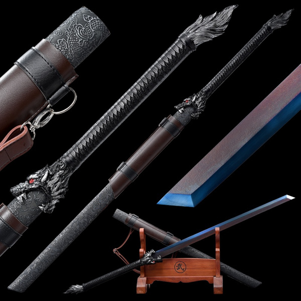 Whole Tang, katana, handmade, sharp, exquisite dancer sword, high ...
