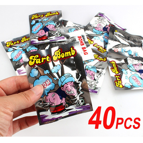 Best selling tricky toys 40 Pieces Smelly Fart Bomb Bag Fool Toy ...