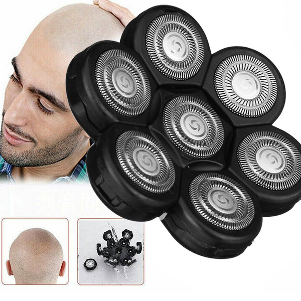 7 Razor Blades Replacement Head 7D Shaver Independently 7 Cutter ...