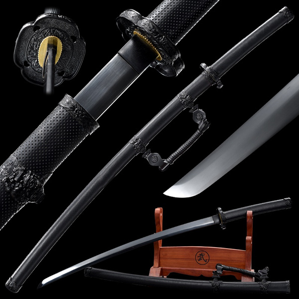 Hand-made, katana, full Tang, sharp, classic, fighting sword, high ...