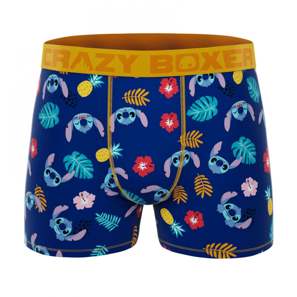 Crazy Boxers Disney Lilo and Stitch Head Icons Men's Boxer Briefs | Wish
