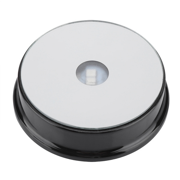 Seven Color LED Light Base Stand for Glass Bottle Crystal Art Figurine ...