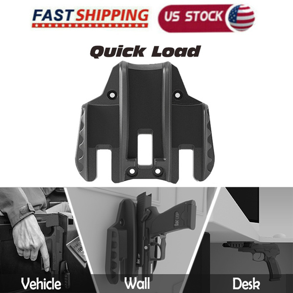 Magnetic Gun Mount Pro, fast&draw Design for Handgun, Pistol ,Magazines ...