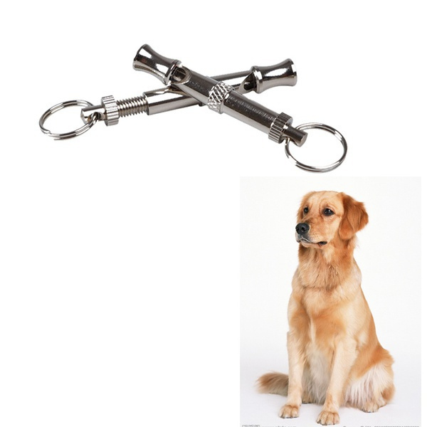 Pet Dog Cat Training Obedience Black Whistle Ultrasonic Supersonic ...