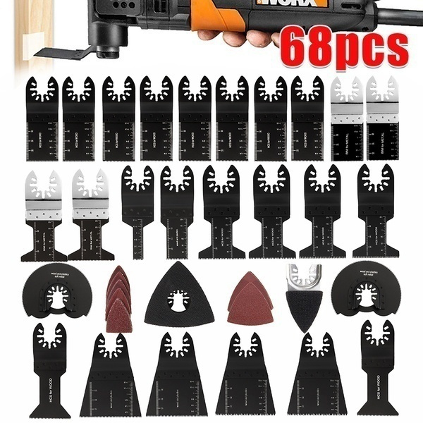 38PCS/68PCS for Fein Multimaster Dewalt Makita Bosch Oscillating Saw ...