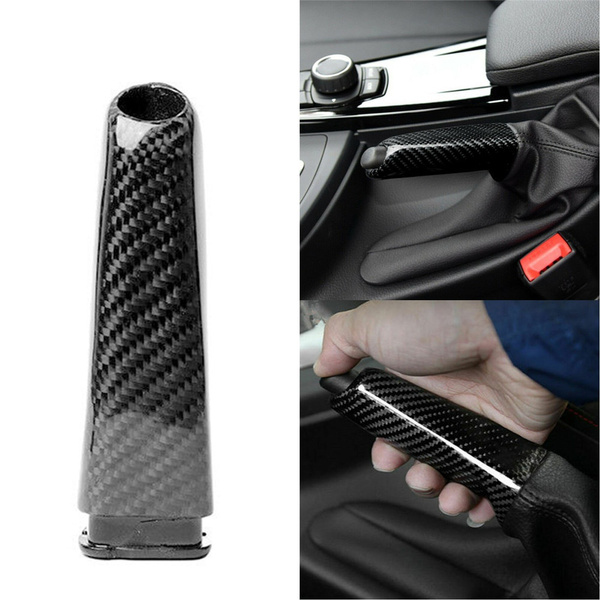 Carbon Fiber Look Style Handbrake Brake Handle Cover FOR BMW E39 E46 ...
