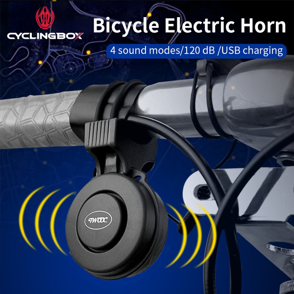 Twooc Bicycle Bell Scooter Electric Horn Usb Rechargeable Bicycle Bell ...
