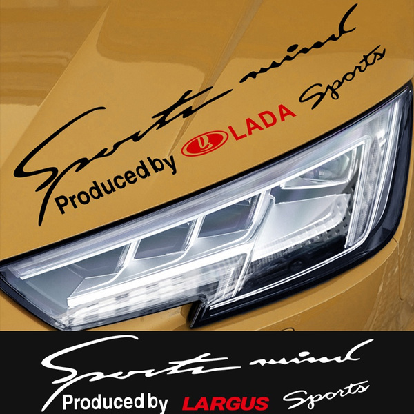 1pc Vinyl Sticker Car Headlight Decoration Sticker For Lada Largeus ...