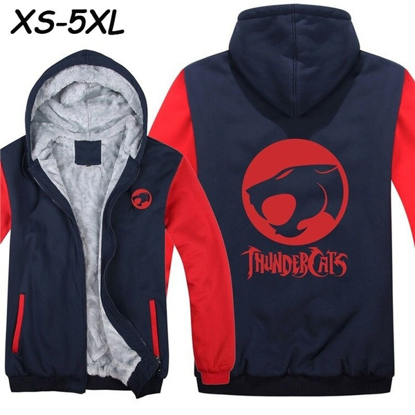 Autumn and Winter New Thundercats Print Hooded Jacket Mens Fashion ...
