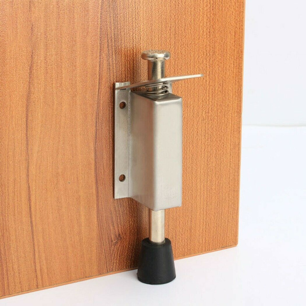 Foot Operated Kick Down Door Holder Jammer Stop/Wedge/Stay STAINLESS ...