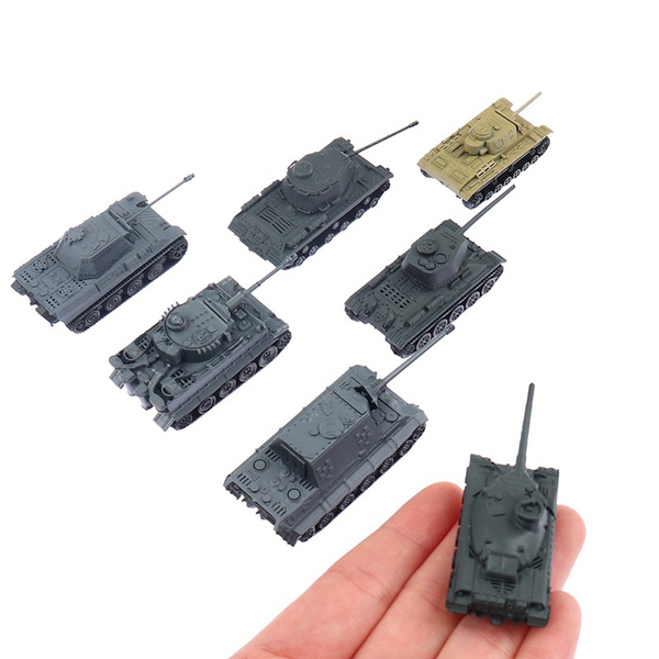1:144 Model Toy 4D Sand Table Plastic Tiger Tanks World War II Germany ...