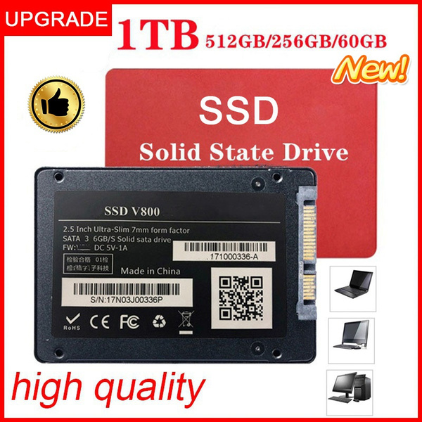 2022 New Upgrade 1TB Solid State Drive 2.5 Inch SATA3 SSD Mobile Solid ...