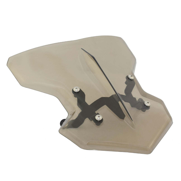 Light Smoke Motorcycle Parts Front Windscreen Windshield Upper Cover ...