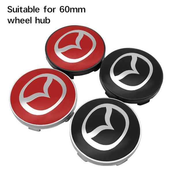 4PCS Car Wheel Center Hub Caps Car Emblem Badge Logo Wheel Center Cap ...