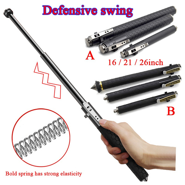 Automatic Spring Crowbar Car Self-defense Weapon Self-defense Three ...