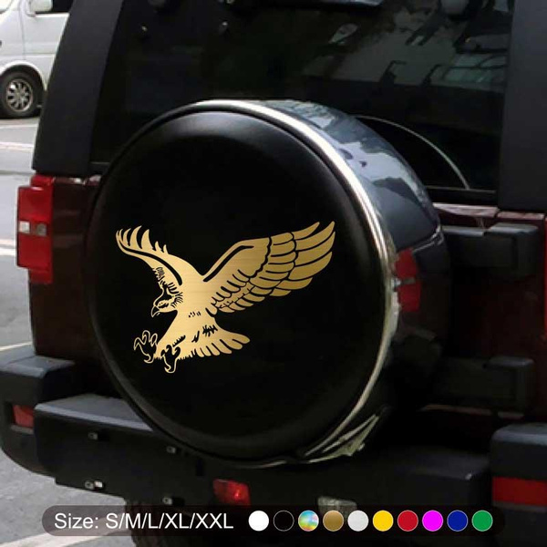 1PC Car Stickers Eagle Vinyl Decal Car Windows Decal Laptop Stickers ...