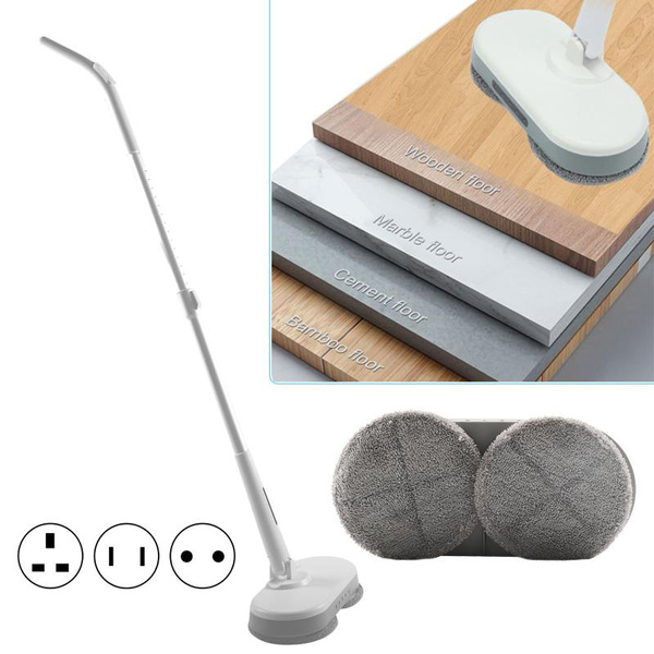 Wireless Electric Floor Sweeper Automatic Floor Wiping, Water Spraying ...