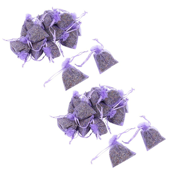 Lavender Packaging 30 Packs Natural Deodorant, Dried Floral Sachet ...
