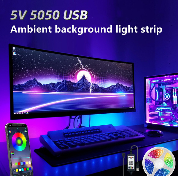 Bluetooth App TV background light Esports Atmosphere light ...
