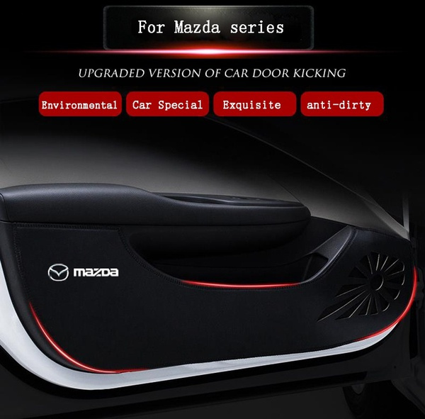 Suit for Mazda CX-3 CX-4 CX-5 ATENZA Axela Door Kick Pad Anti-kick Mad Modified Interior ...