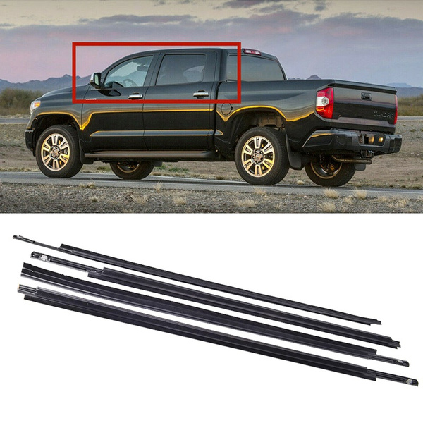 Window Moulding Trim Weatherstrip Seal Belt Fit for 2007-2018 Toyota ...