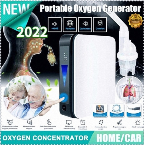 2021 New Upgrade Oxygen Concentrator Household Portable Oxygen Machine Oxygen Inhalation Machine ...