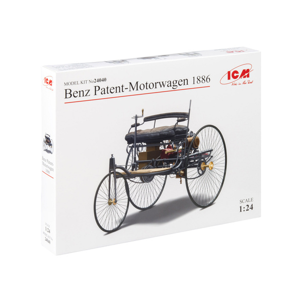 ICM 24040 1/24 Scale model Motorwagen 1886 - The first car in the world ...