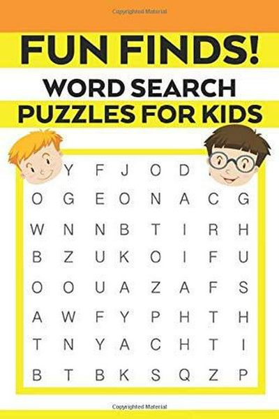 Fun Finds! Word Search Puzzles For Kids: Educational Brain Game ...