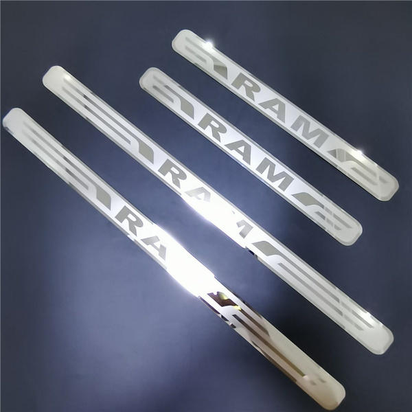 For Dodge RAM 2016 2017 2018 2019 2020 2021 Door Sill Scuff Plate ...