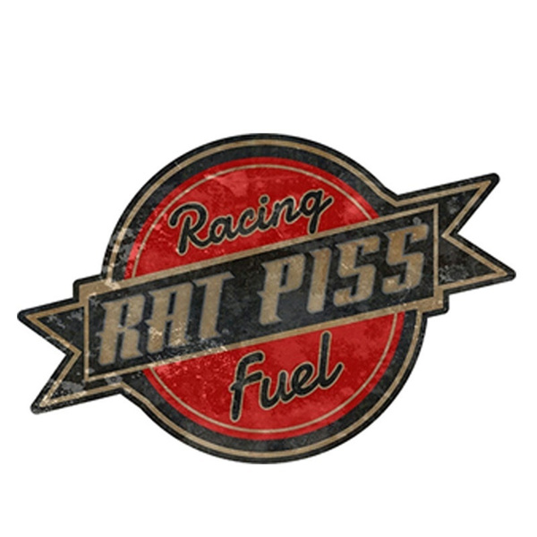 Rat Rod Rat Piss Racing Fuel Decal Racing Parts Car Sticker Bumper ...