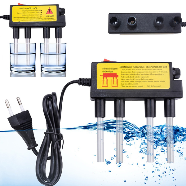 Protable Household Water Quality Electrolyser Test Electrolysis Iron ...