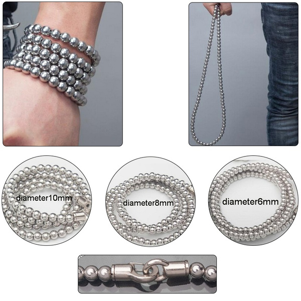 Outdoor self defense titanium steel bracelet personal protection steel ...