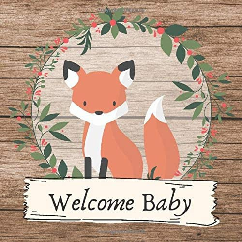 Welcome Baby: Woodland Forest Animals Baby Shower Guest Book I Advice ...